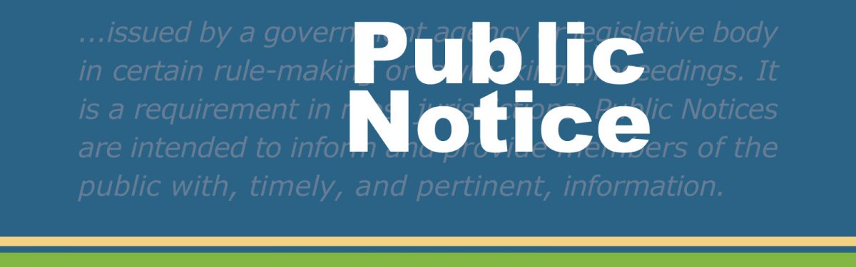 Public Notices Archives - Town of Fox Creek